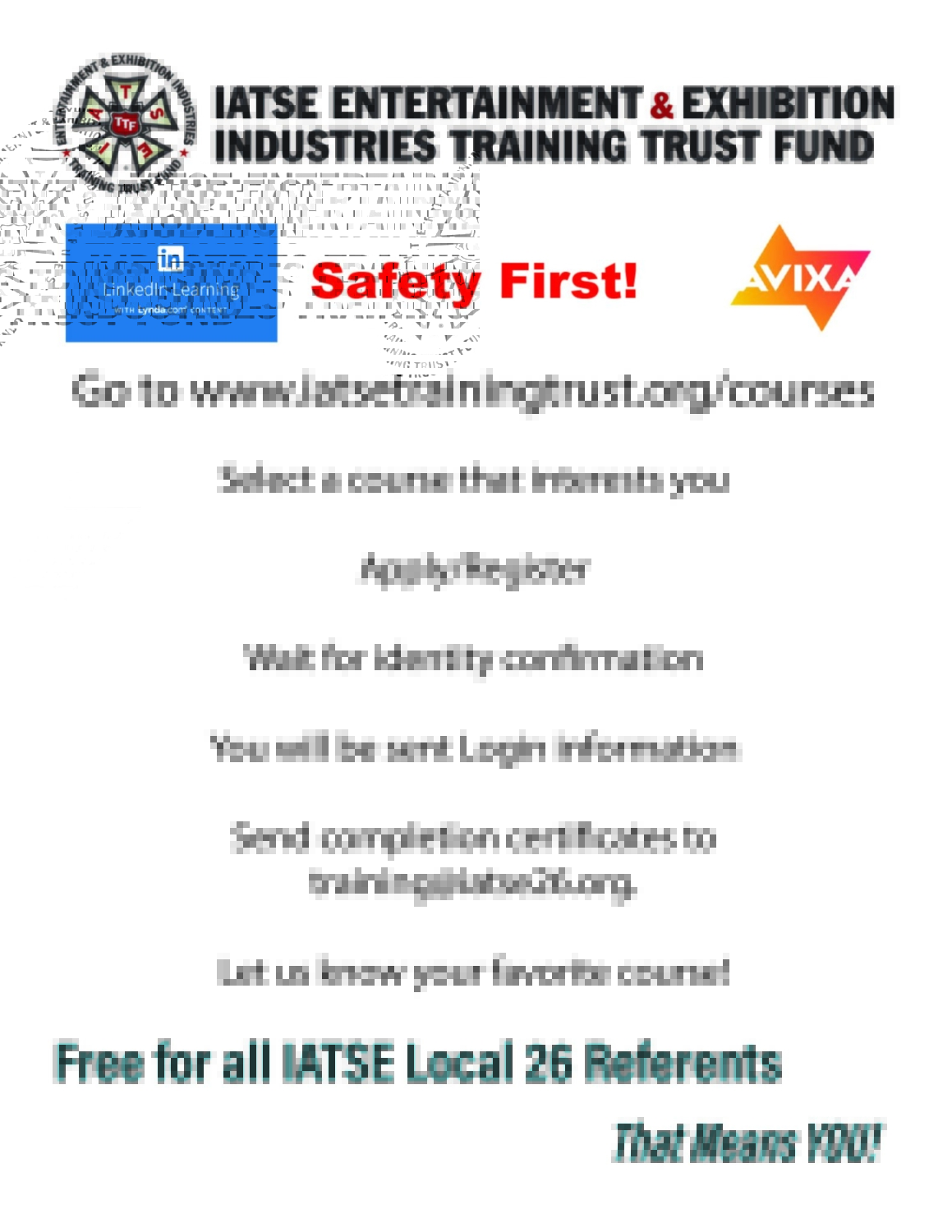 Education & Training | IATSE 26